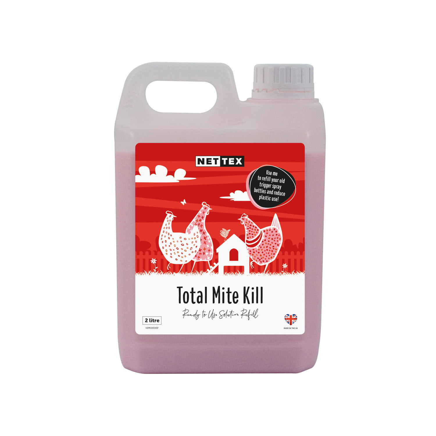 Nettex Total Mite Kill Liquid RTU Refill - HoofsandPaws Online