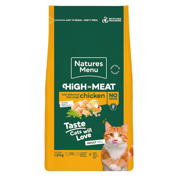 Natures Menu Cat Dry 3kg - HoofsandPaws Online
