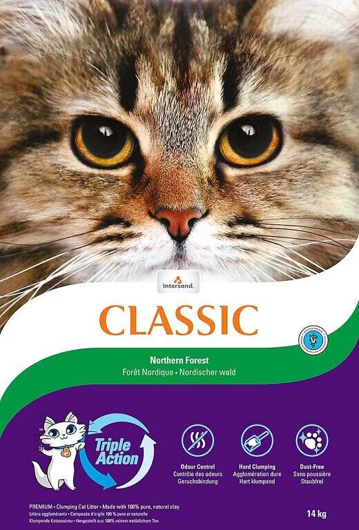 Intersand Classic Clumping Litter - Northern Forest - HoofsandPaws Online