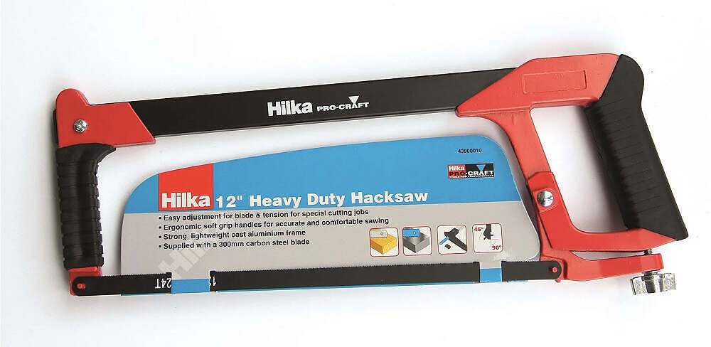 Hilka Heavy Duty Hacksaw 12″ - HoofsandPaws Online